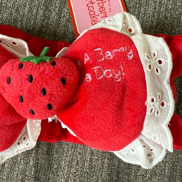 no brand | Accessories | Strawberry Shortcake Suede Headband | Poshmark